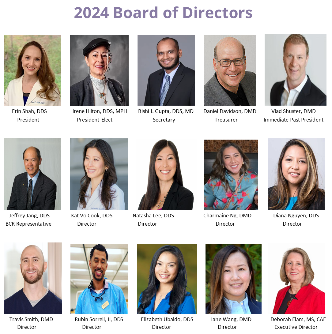Board of Directors | San Francisco Dental Society